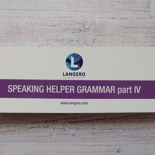 Speaking Helper English Grammar Part IV • Langero