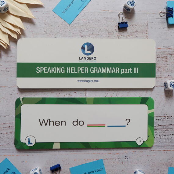 Speaking Helper English Grammar Part III • Langero